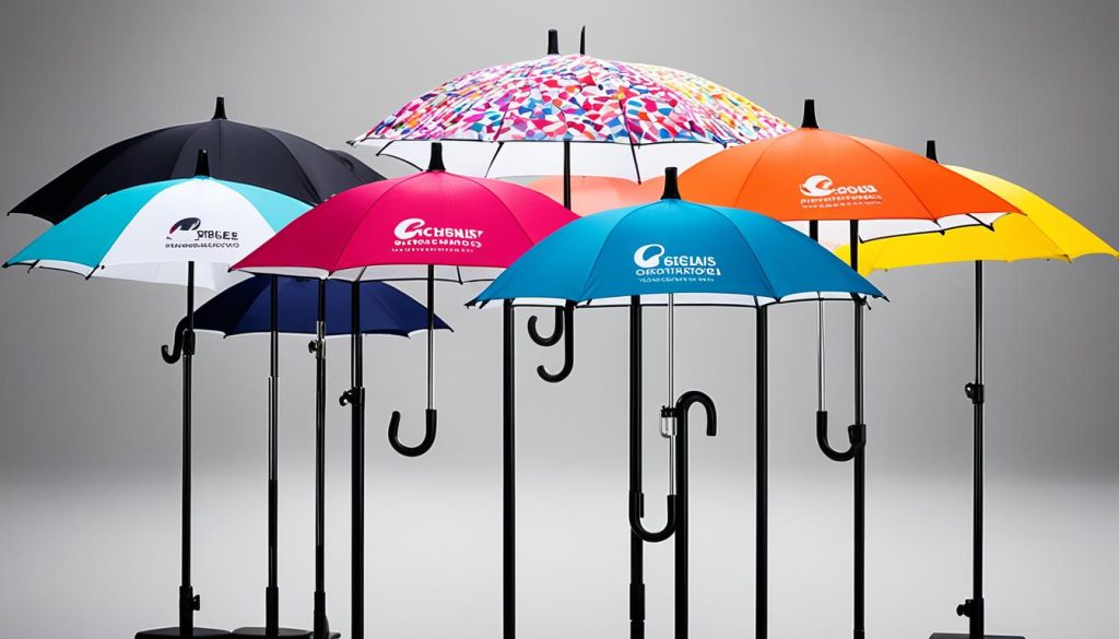 Paraguas con logo personalizados en Colombia