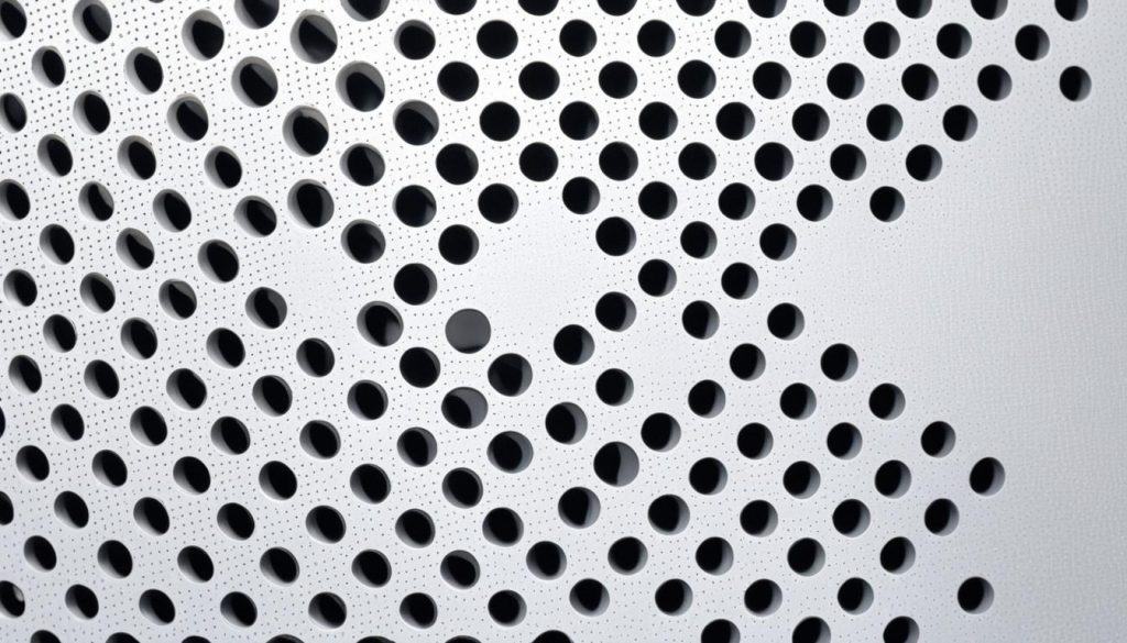 Microperforados en Diversas Formas para Negocios