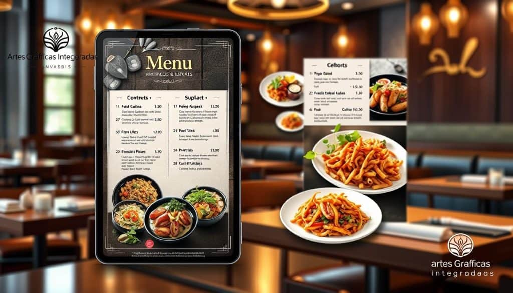 Diseño de Menús Digitales: Innovación Gastronómica